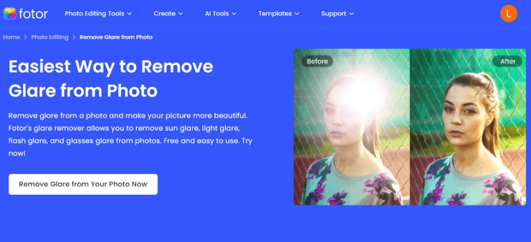 How to Use AI to Remove Glare from Photos Online